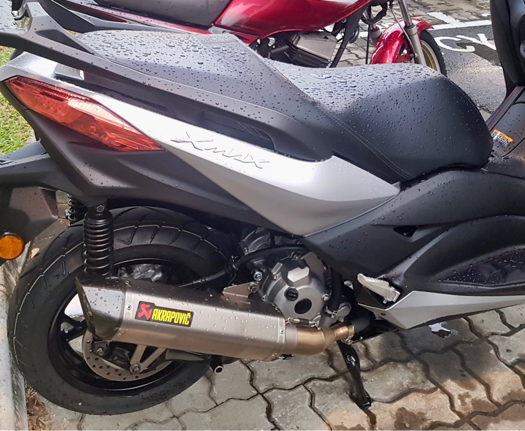 Akrapovic exhaust for Xmax 300, Motorcycles, Motorcycle Accessories on ...