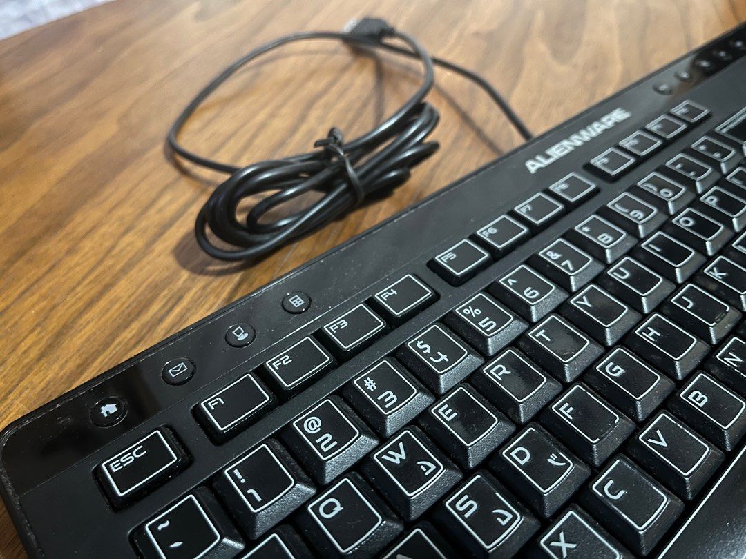 Alienware USB keyboard, Computers & Tech, Parts & Accessories, Computer ...