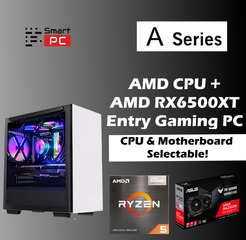 AMD CPU + RX6500XT Entry Level Gaming PC, Computers & Tech, Desktops on ...
