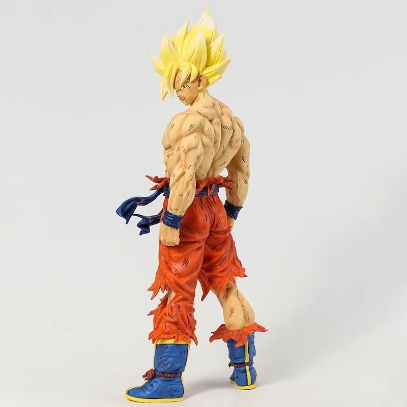Anime Dragon Ball Z Son Goku Gk Super Saiyan Action Figure 45cm Statue ...