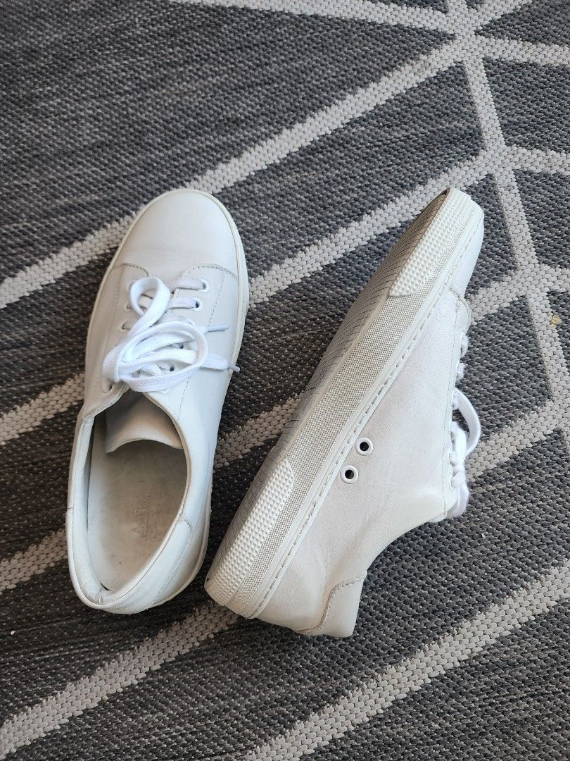APC White sneakers, Men's Fashion, Footwear, Sneakers on Carousell