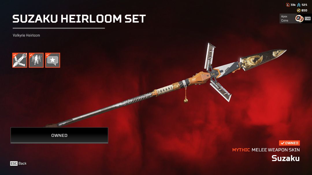 Apex Legends account with 2 heirlooms (Wraith, Valkyrie), Video Gaming ...