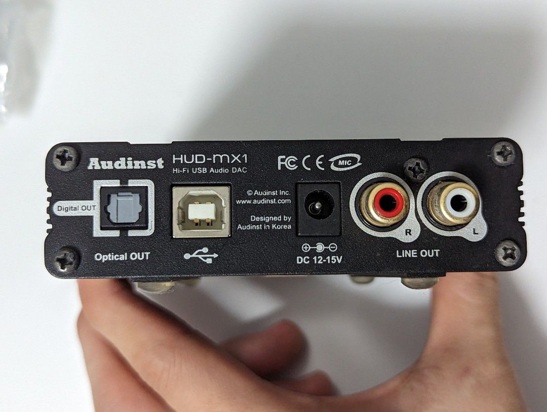Audinst HUD-mx1 USB DAC and Headphone Amplifier, Audio, Soundbars ...