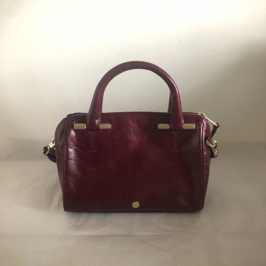 Authentic Halston Heritage Satchel / Crossbody Bag, Women's Fashion ...