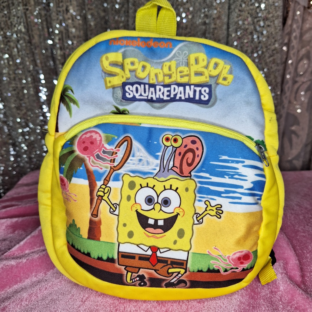 BAG FOR KIDS SPONGEBOB ROUND, Babies & Kids, Babies & Kids Fashion on ...