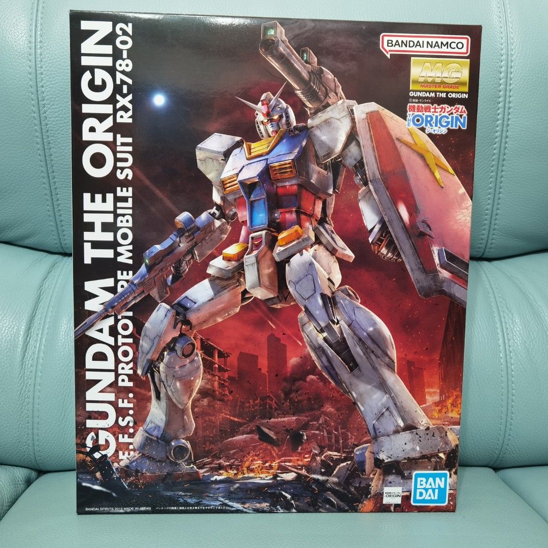 Bandai Mobile Suit Gundam The Origin MG 1/100 RX-78-2 GUNDAM THE ORIGIN ...