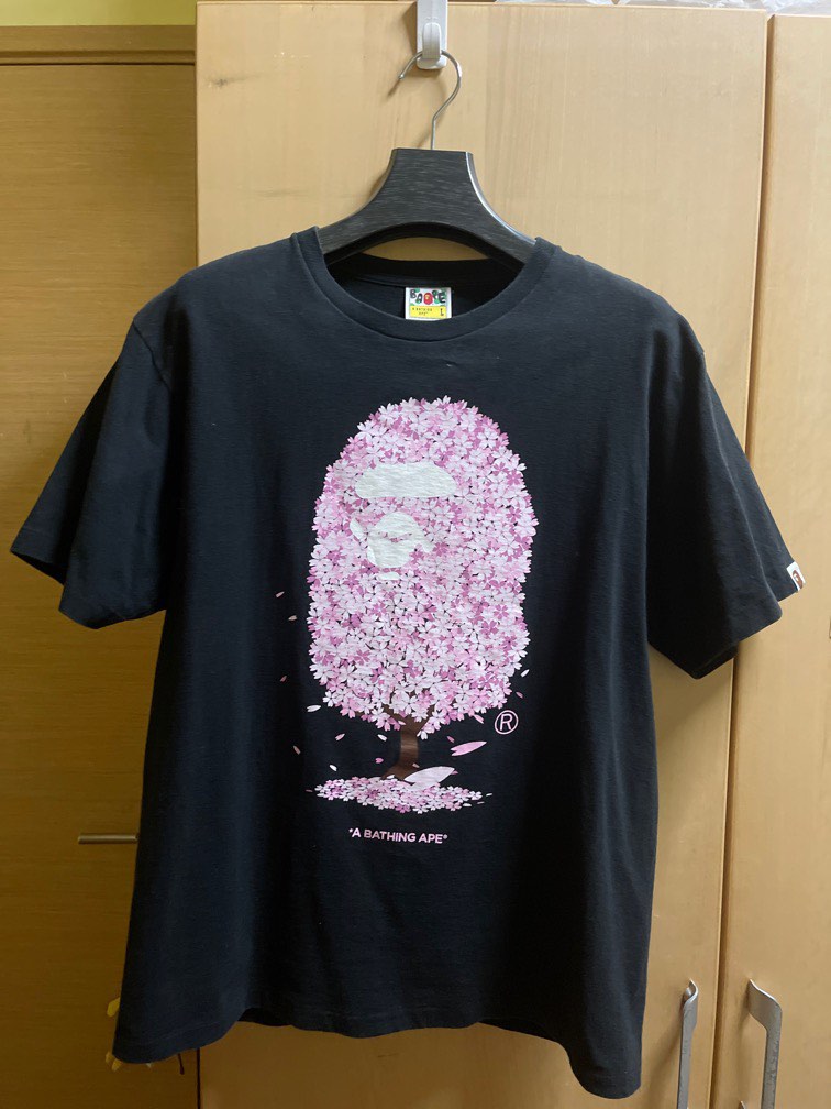 Bape Sakura Tee, Men's Fashion, Tops & Sets, Tshirts & Polo Shirts on Carousell