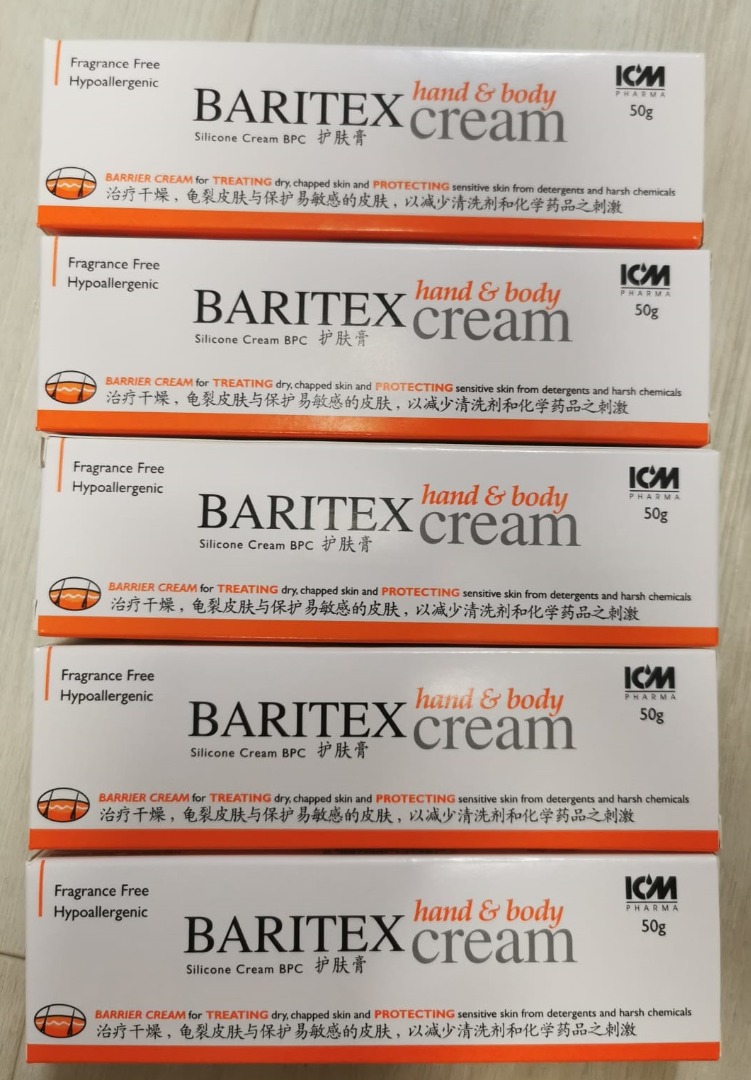 Baritex Hand & Body Cream (50g), Health & Nutrition, Medical Supplies ...