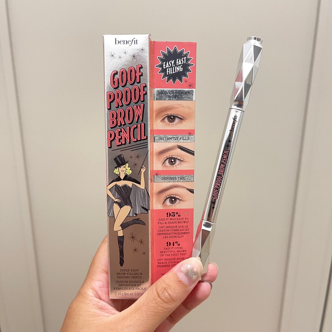 Benefit Eyebrow Pencil Goof Proof, Beauty & Personal Care, Face, Makeup ...