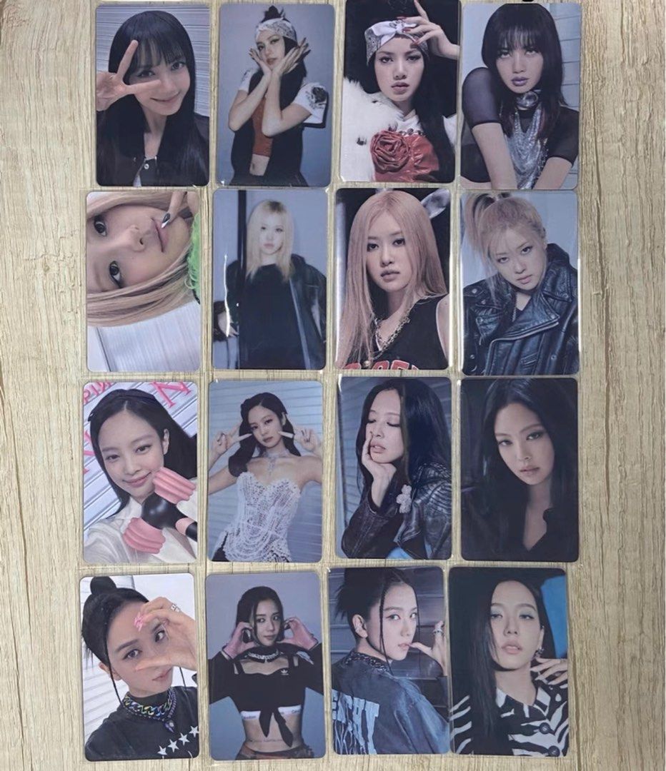 BLACKPINK JISOO JENNIE ROSE LISA PHOTOCARD PC, Hobbies & Toys, Collectibles & Memorabilia, K ...