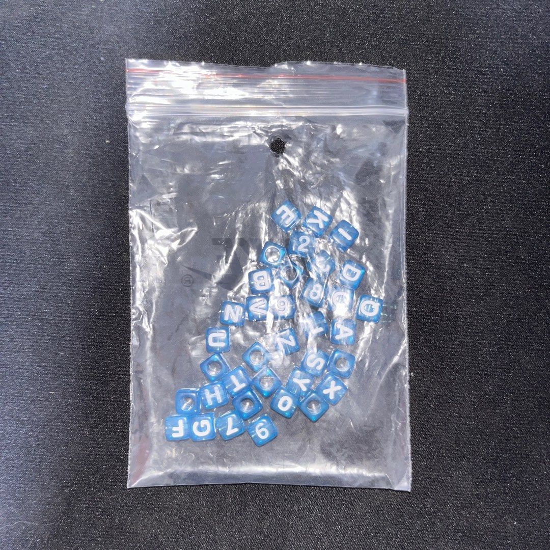 Blue Beads from Drake x Nike Air Force 1, Hobbies & Toys, Stationery ...