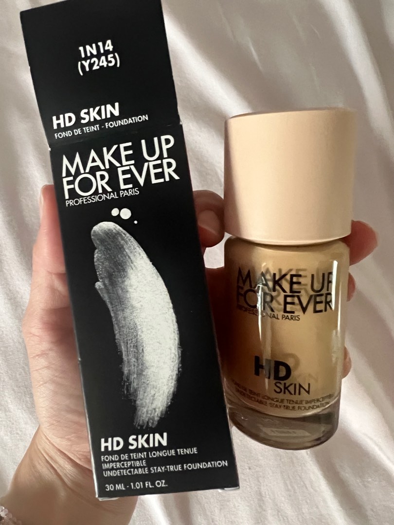 BN Make Up For Ever HD Skin Foundation #1N14 Beige, Beauty & Personal ...