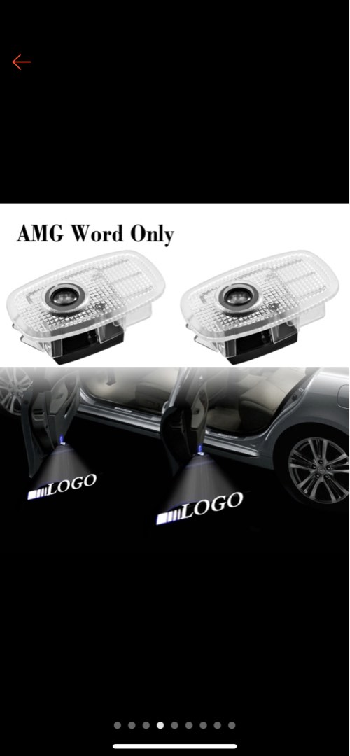 (BNIB)MERCEDES AMG Door Lights C118, Car Accessories, Accessories on ...