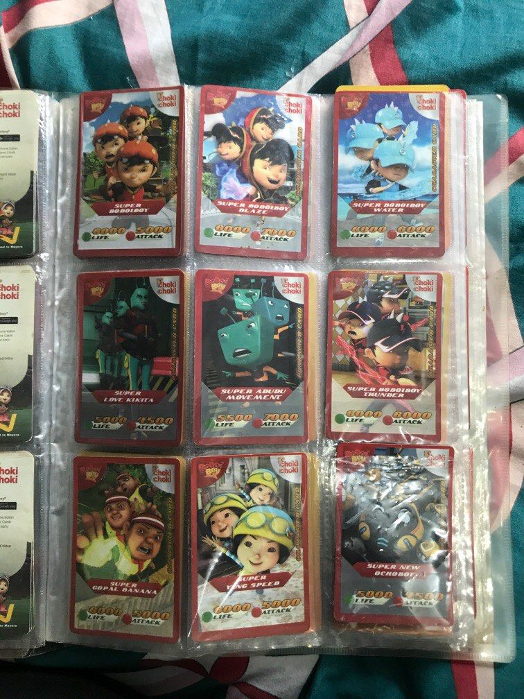 Boboiboy choki choki cards, Hobbies & Toys, Memorabilia & Collectibles ...
