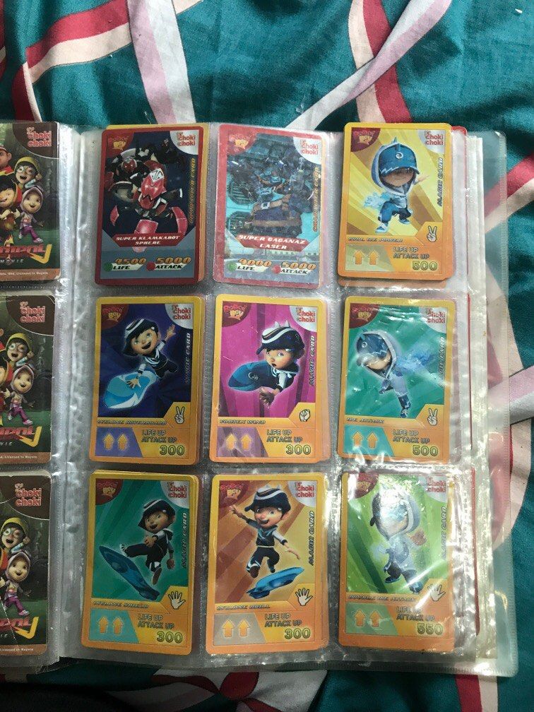 Boboiboy choki choki cards, Hobbies & Toys, Memorabilia & Collectibles ...