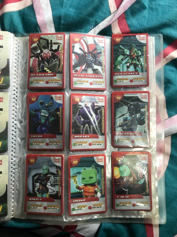Boboiboy choki choki cards, Hobbies & Toys, Memorabilia & Collectibles ...