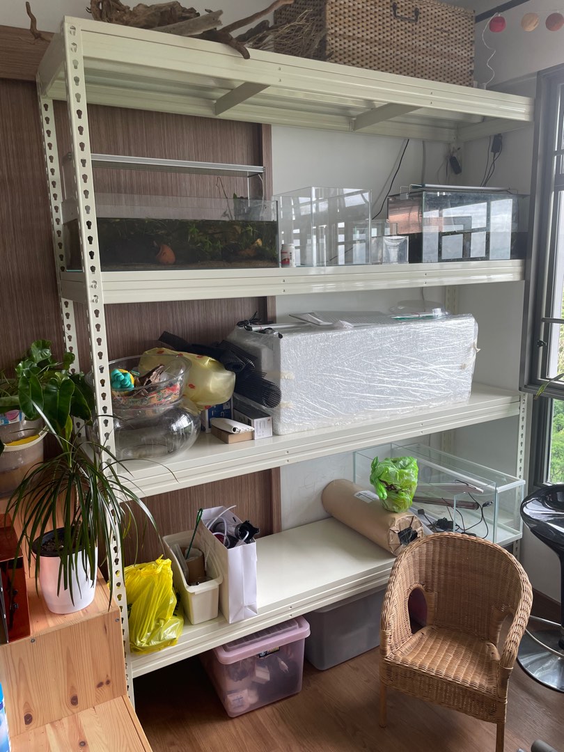 Boltless storage rack, Furniture & Home Living, Furniture, Shelves ...