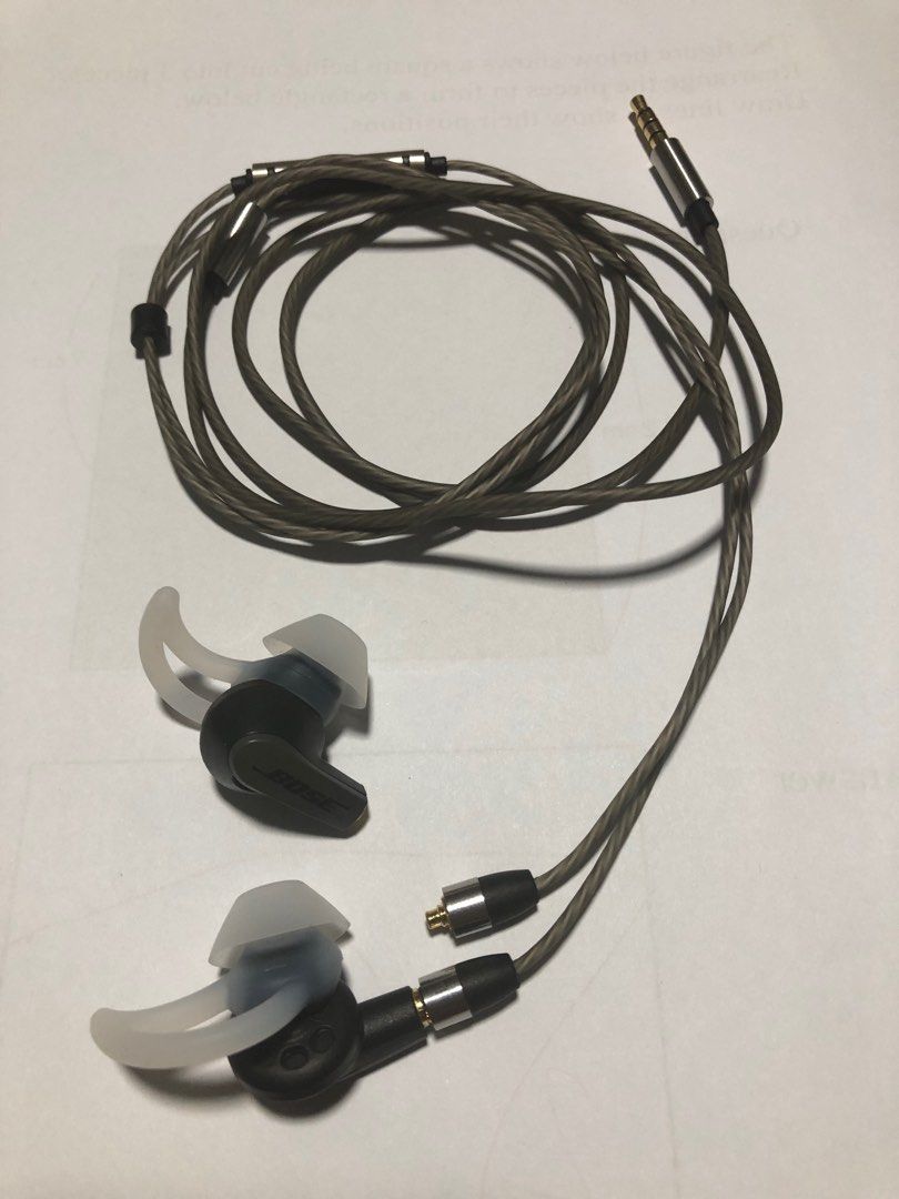 Modified - BOSE Soundsport in ear earphone - MMCX modified, Audio ...