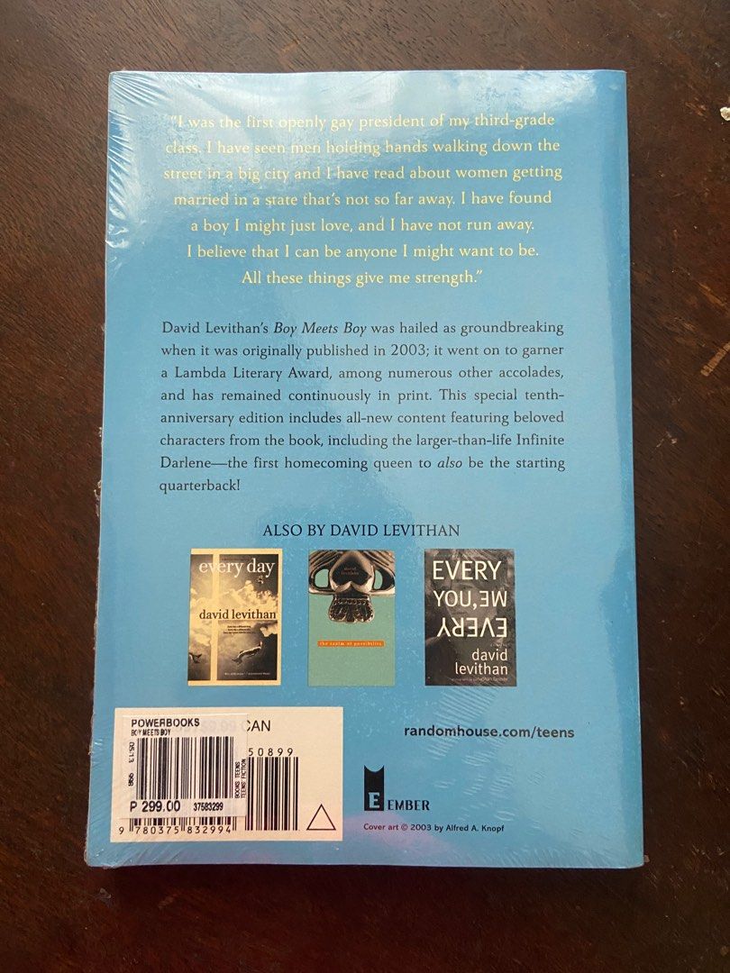 Boy Meets Boy by David Levithan, Hobbies & Toys, Books & Magazines ...