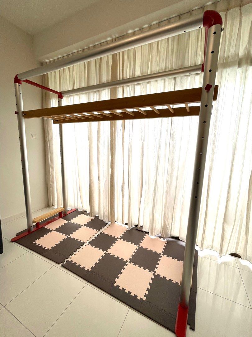 Brachiation ladder (monkey bars), Sports Equipment, Exercise & Fitness ...