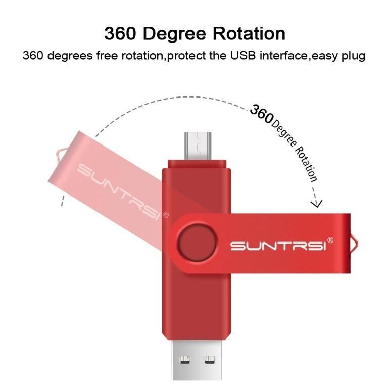 [BRAND NEW] SUNTRSI USB Flash Drive for Android Smart Phone, 16GB OTG ...