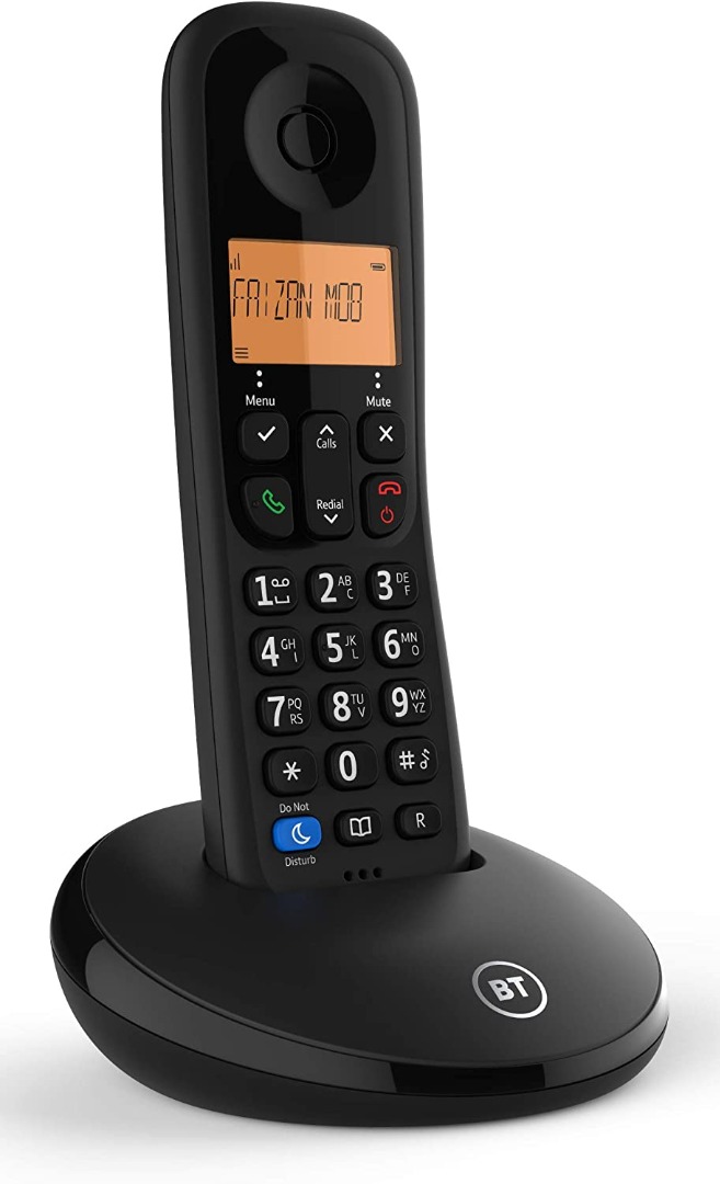 BT Everyday Cordless Home Phone with Basic Call Blocking, Single ...