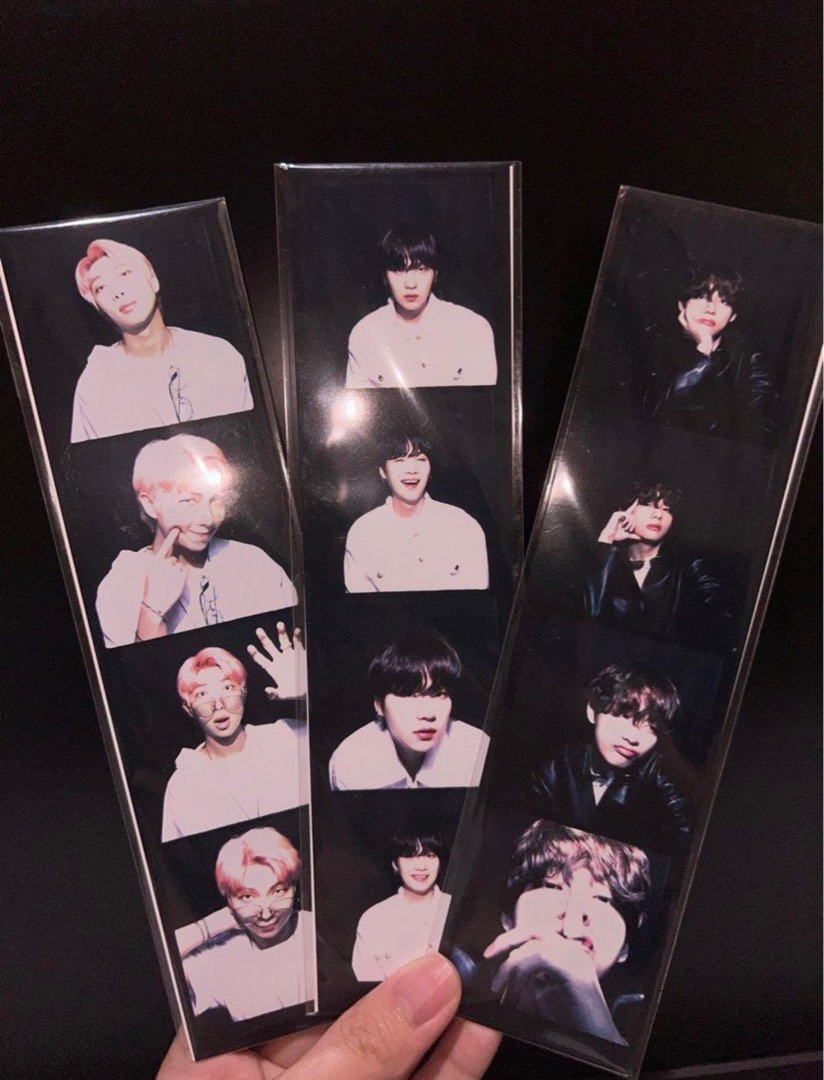 BTS BUTTER FILM STRIP SET (RM, SUGA, & V), Hobbies & Toys, Memorabilia ...