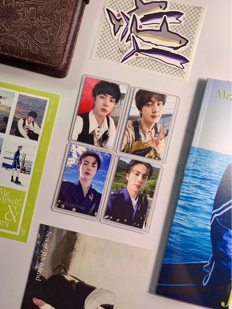 BTS Me, Myself & Jin Special 8 Photo-Folio - Complete PC Set + All Inclusions, Hobbies & Toys ...