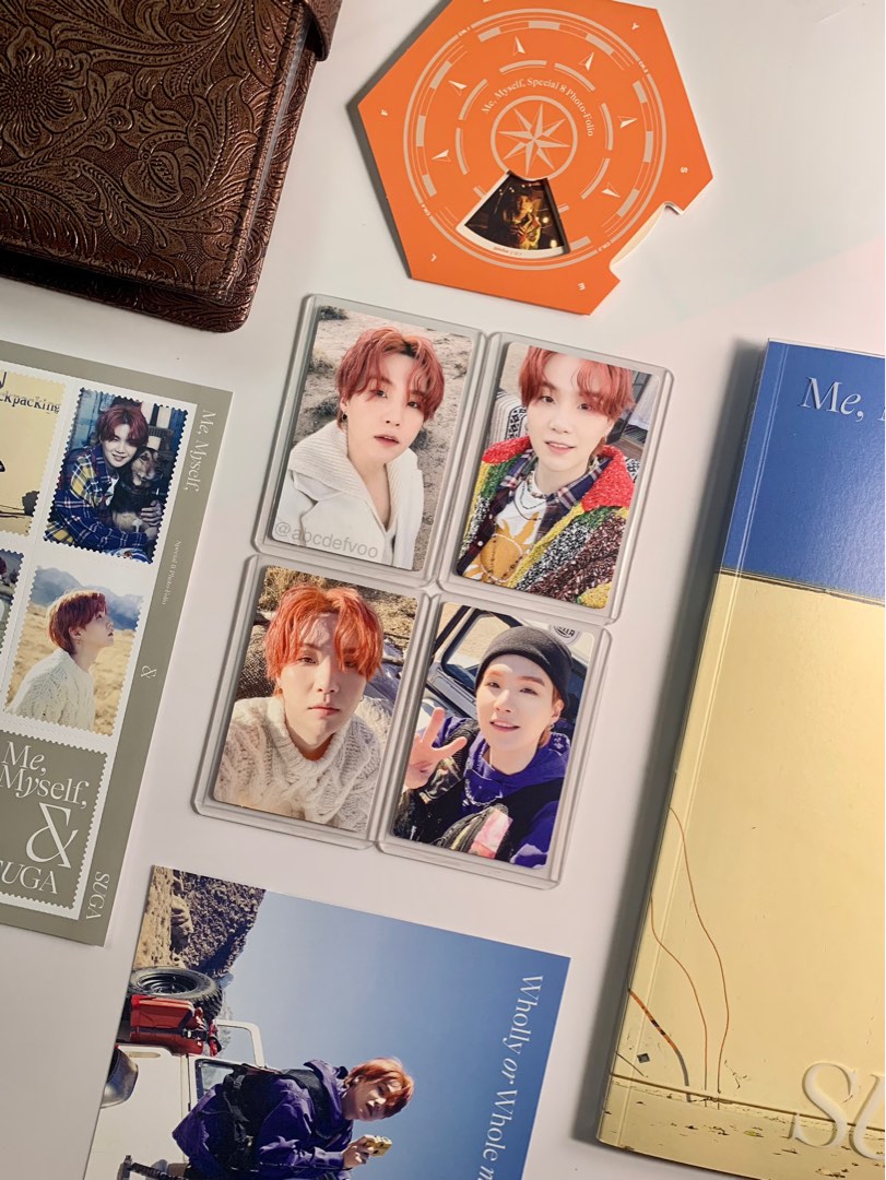 BTS Me, Myself & Suga Special 8 Photo-Folio - Complete PC Set + All Inclusions, Hobbies & Toys ...
