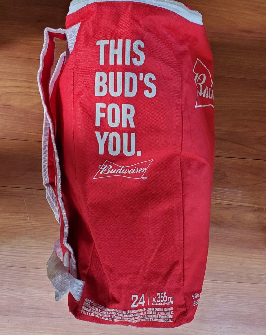 BUDWEISER Beer Bag BackPack, Men's Fashion, Bags, Backpacks on Carousell