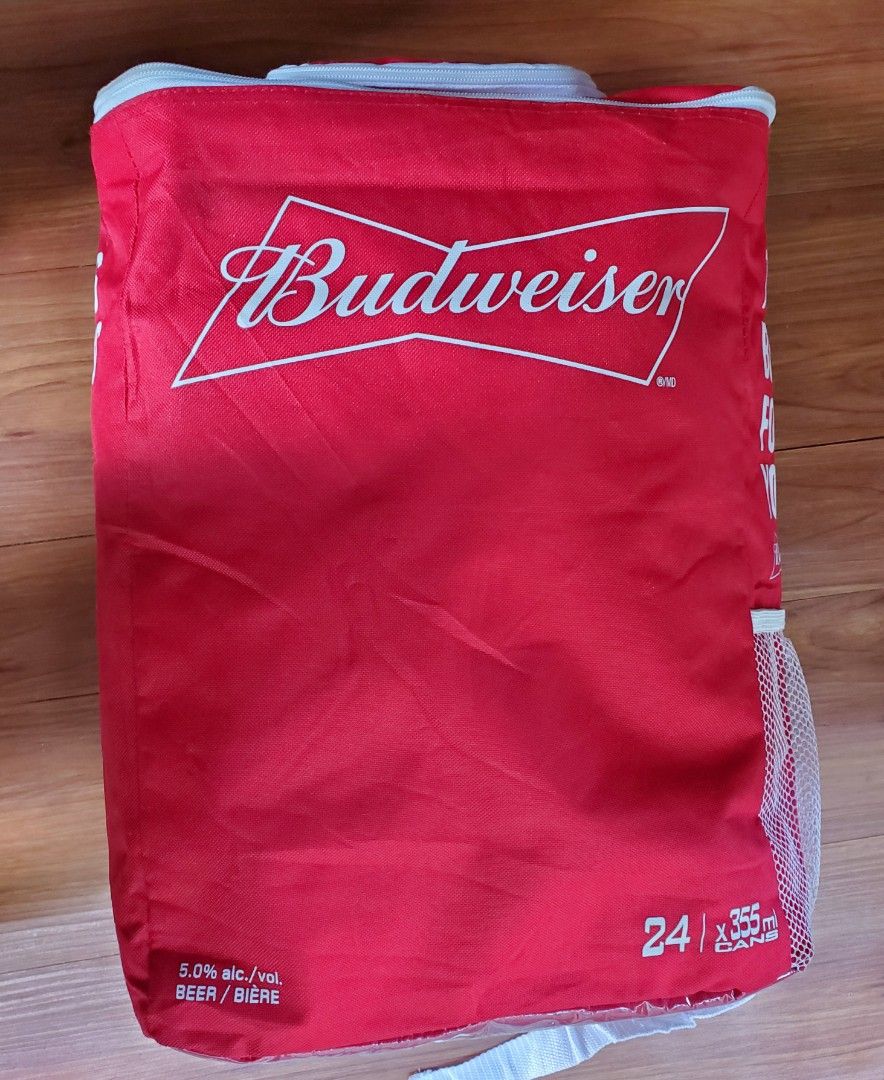 BUDWEISER Beer Bag BackPack, Men's Fashion, Bags, Backpacks on Carousell