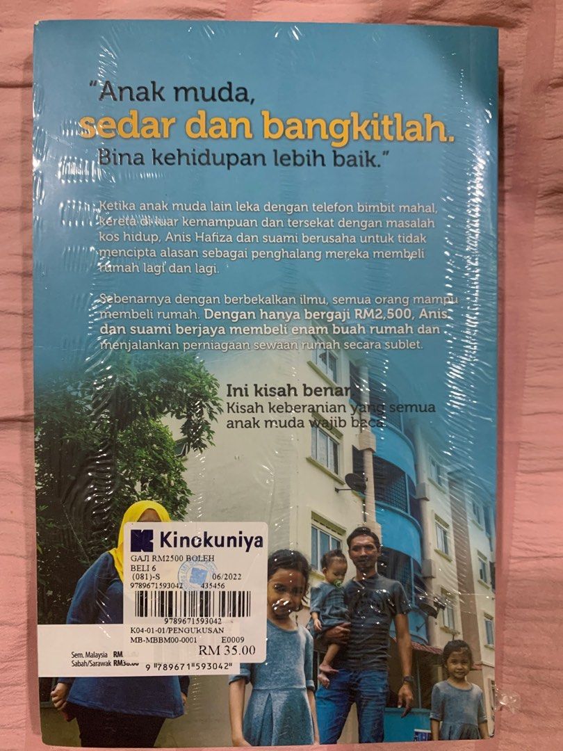Buku (Gaji RM2500 boleh beli 6 rumah), Hobbies & Toys, Books & Magazines, Storybooks on Carousell