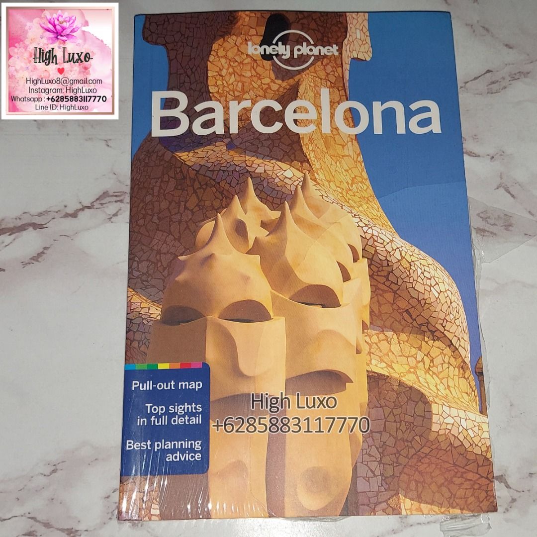 Buku Travel Lonely Planet Barcelona SPAIN SPANYOL EUROPE EROPA Impor ...