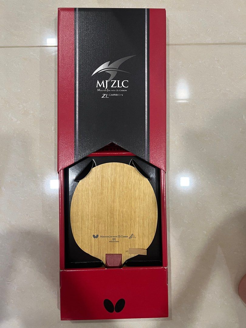Butterfly Mizutani ZLC (ST), Sports Equipment, Sports & Games, Racket ...