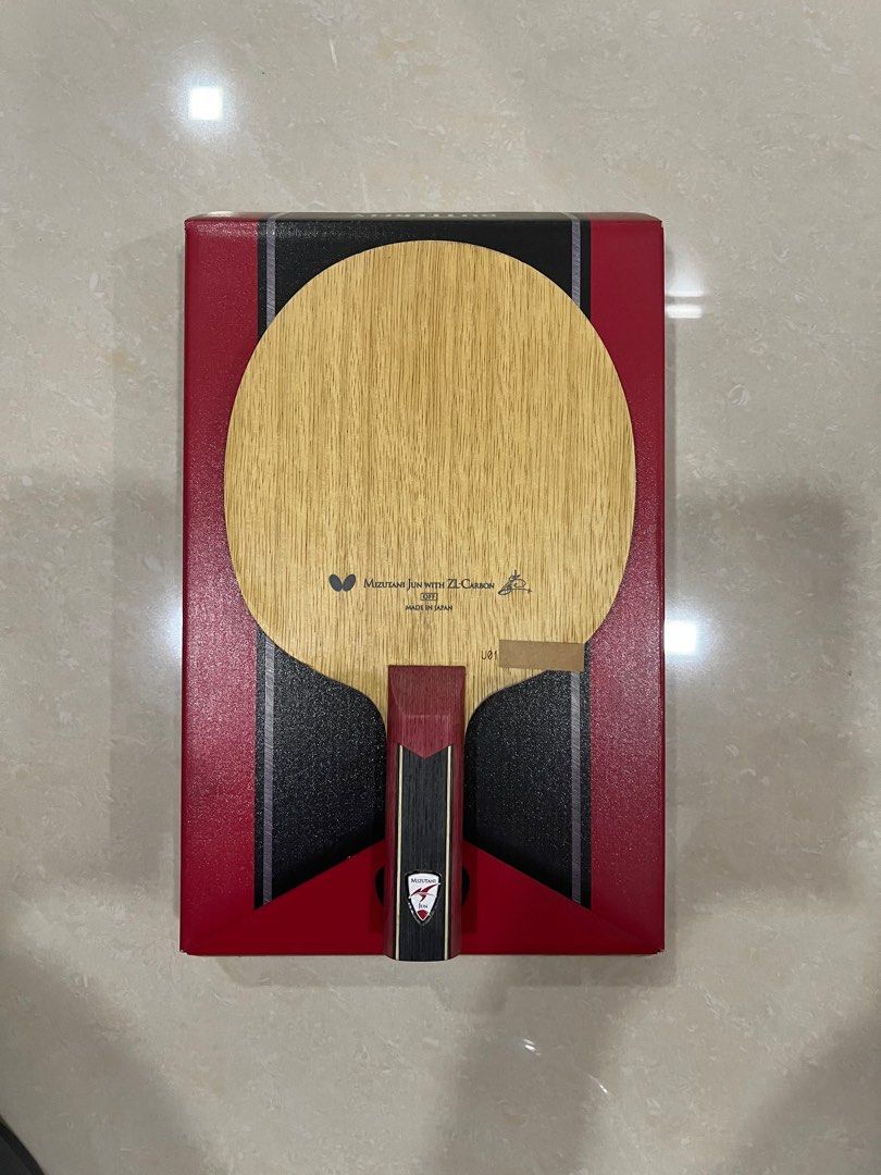 Butterfly Mizutani ZLC (ST), Sports Equipment, Sports & Games, Racket ...