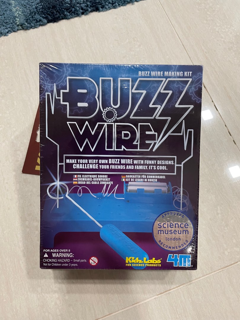 Buzz Wire Science Experiment, Hobbies & Toys, Toys & Games on Carousell