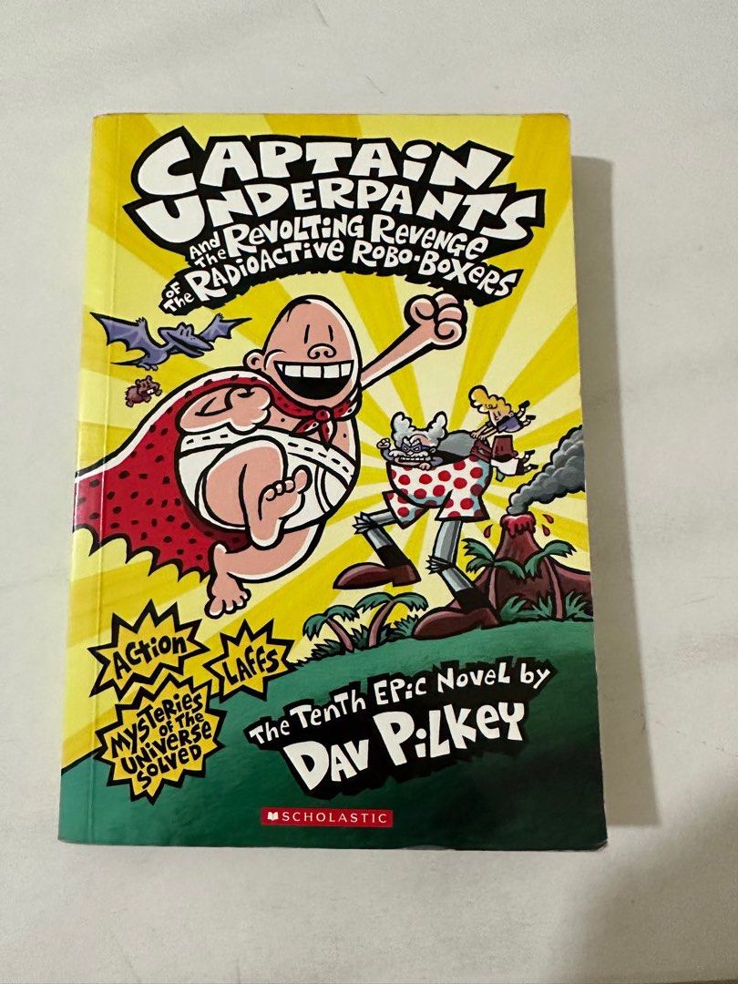 captain underpants, Hobbies & Toys, Books & Magazines, Comics & Manga ...