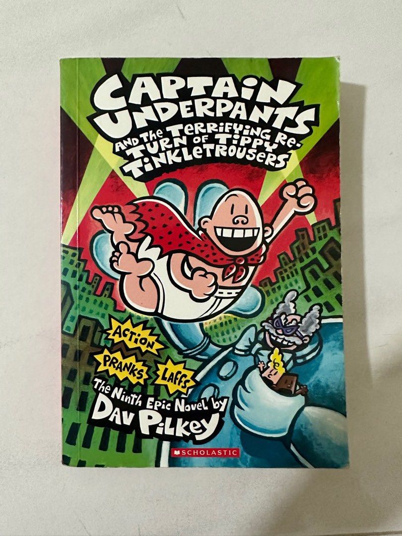 captain underpants, Hobbies & Toys, Books & Magazines, Comics & Manga ...