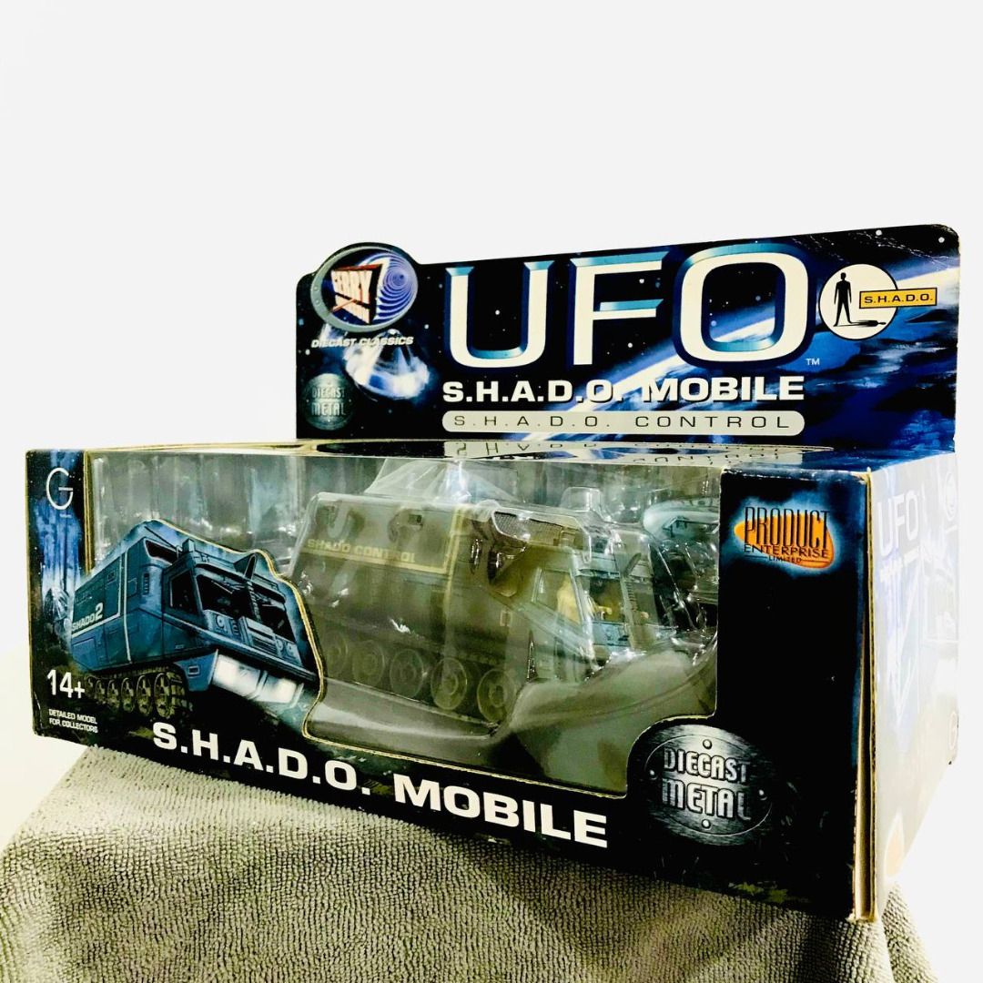 CARLTON PRODUCT ENTERPRISE GERRY ANDERSON UFO SHADO MOBILE ( S.H.A.D.O ...