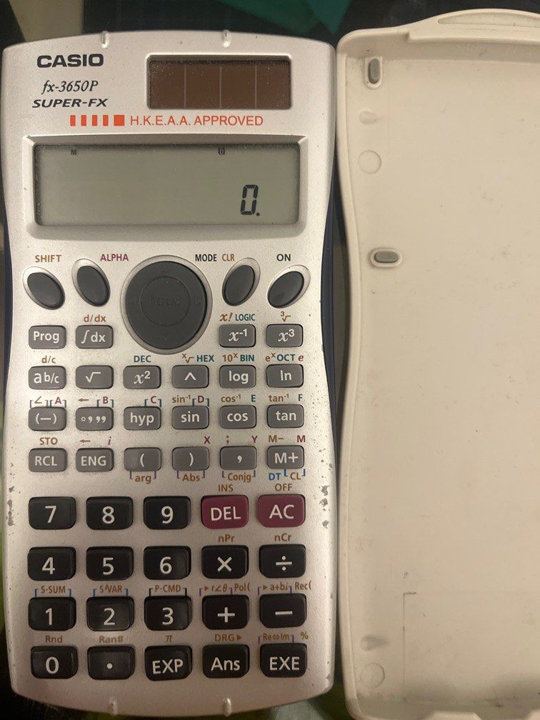 Casio Fx 3650p Super Fx Calculator 興趣及遊戲 手作&自家設計 文具 Carousell