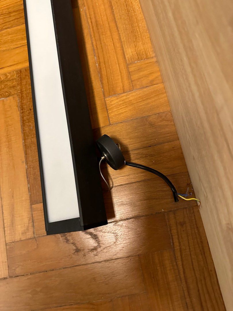 Ceiling linear LED light Office light 6000k 20 watts 1.2m , Furniture ...