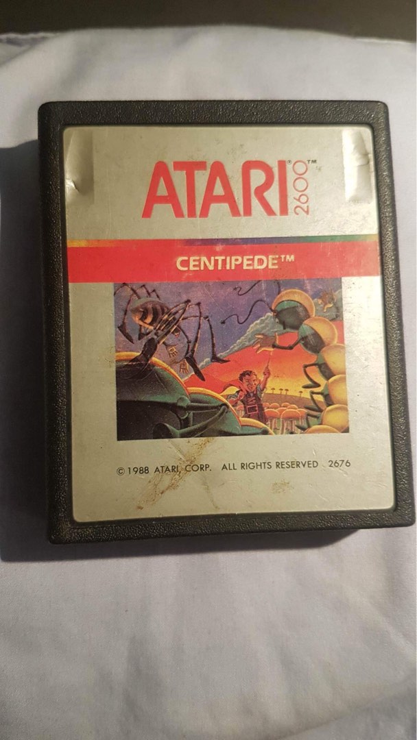 Centipede Atari 2600 (1988), Hobbies & Toys, Toys & Games on Carousell