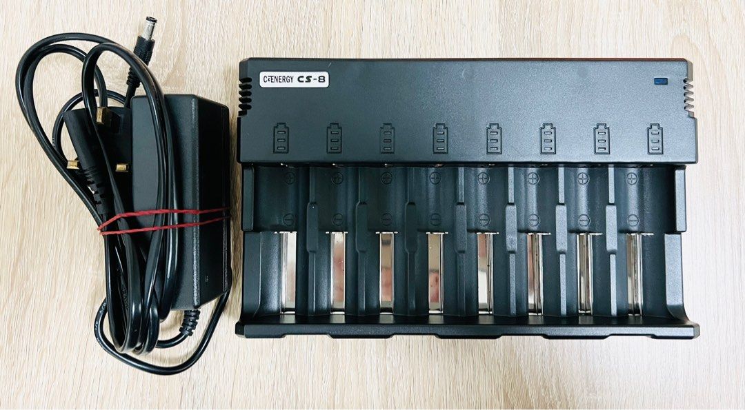 CGI CNERGY Rapid Digital Intelligent Lithium Charger (CS-8), Computers ...