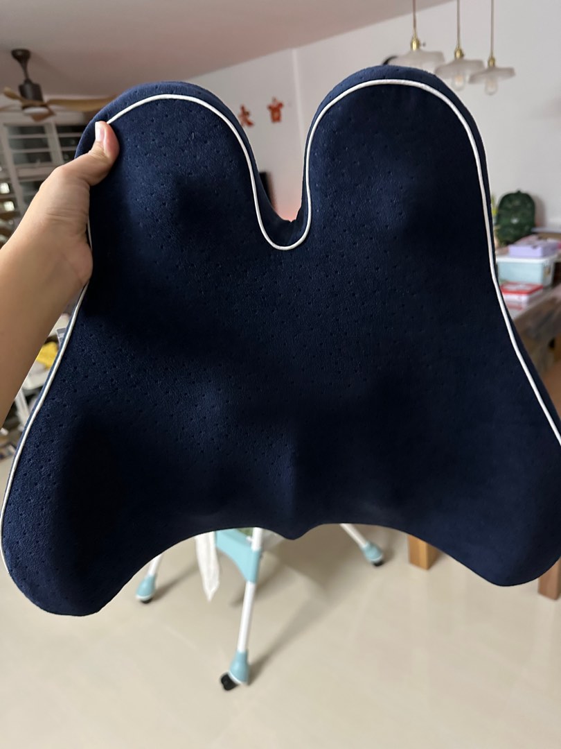 Chair back rest cushion ergonomic, Furniture & Home Living, Home Decor ...