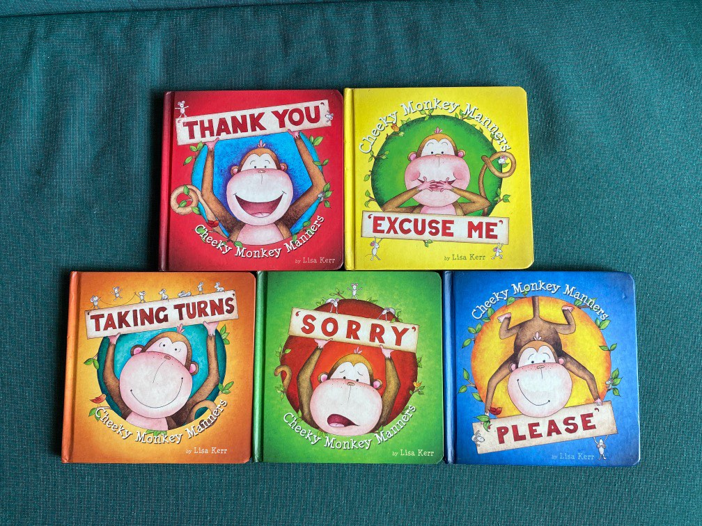 Cheeky Monkey Manners, Hobbies & Toys, Books & Magazines, Children's ...