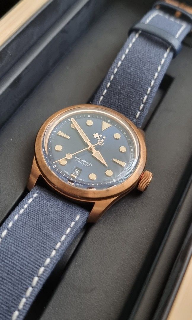 Christopher Ward C65 Dune Bronze COSC, Luxury, Watches on Carousell