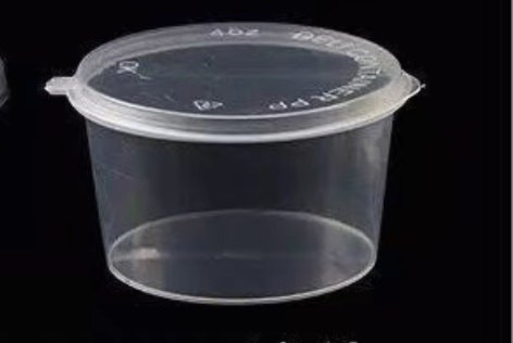 Clear 100ml Plastic Containers with attached lid - 1700 pcs, Furniture ...