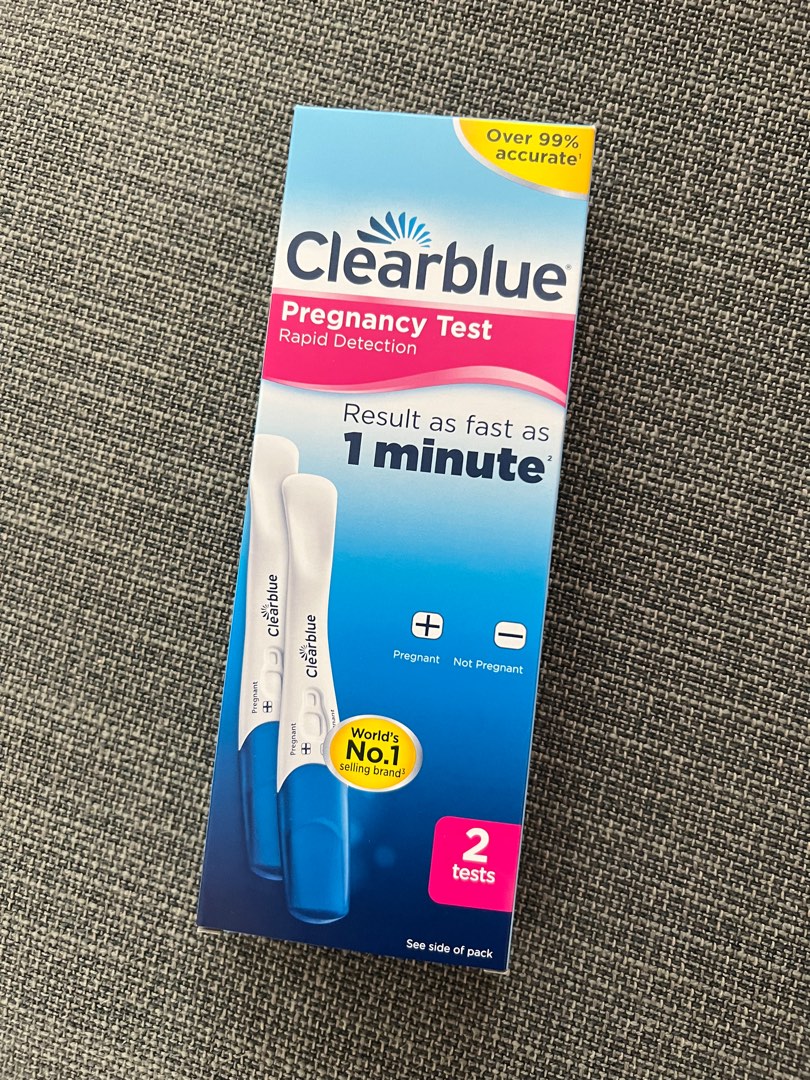 Clearblue pregnancy test kit, Babies & Kids, Maternity Care on Carousell