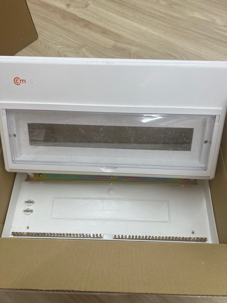 CM PVC MCB BOX 18 Way, Furniture & Home Living, Home Improvement ...
