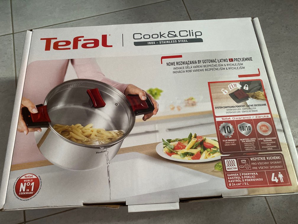 Cook and Clip pot, Furniture & Home Living, Kitchenware & Tableware ...